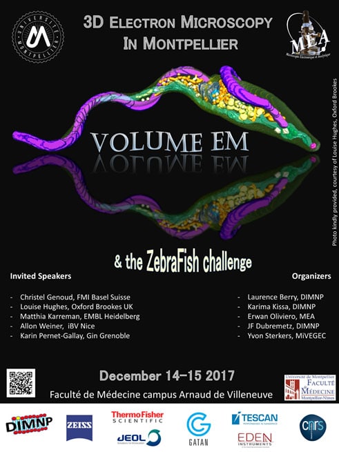 Conférence "Volume EM – 3D Electron Microscopy" - Université de Montpellier