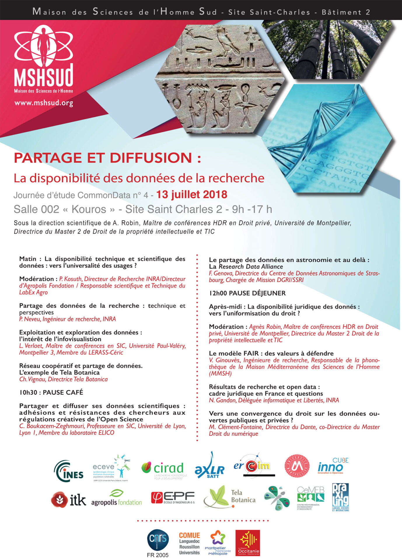 Journée d’étude "Partage et diffusion : la disponibilité des données de ...