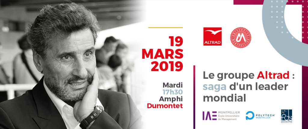 Conférence "le groupe Altrad, saga d'un leader mondial" - Université de ...