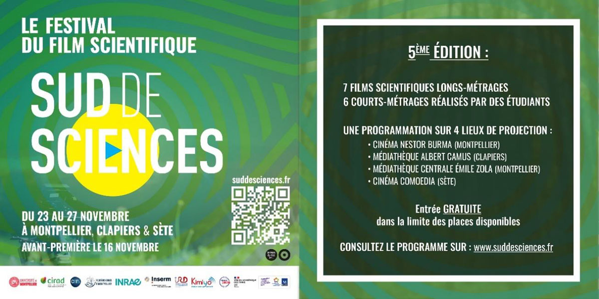 5ème édition de Sud de sciences, le festival du film scientifique ...