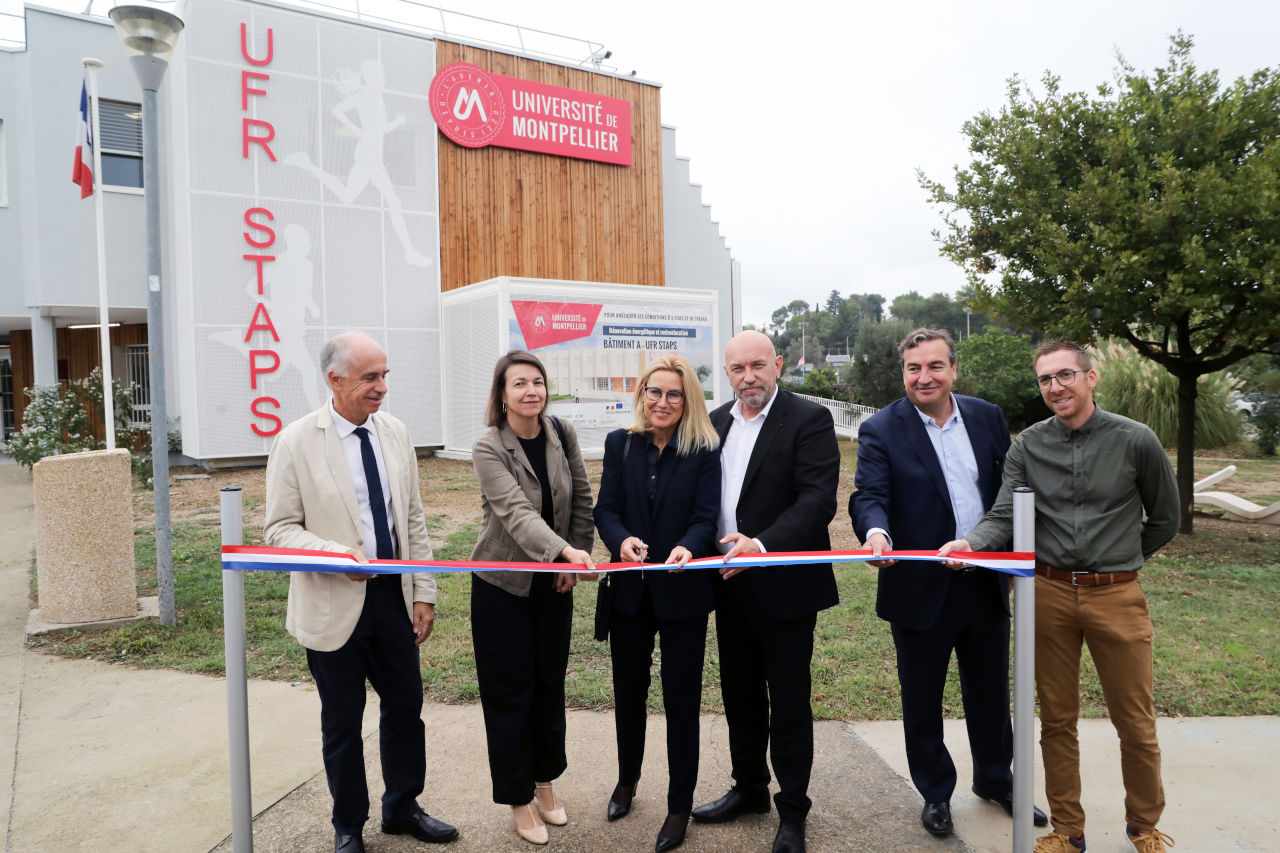 UFR STAPS: An exemplary renovation project - Université de Montpellier